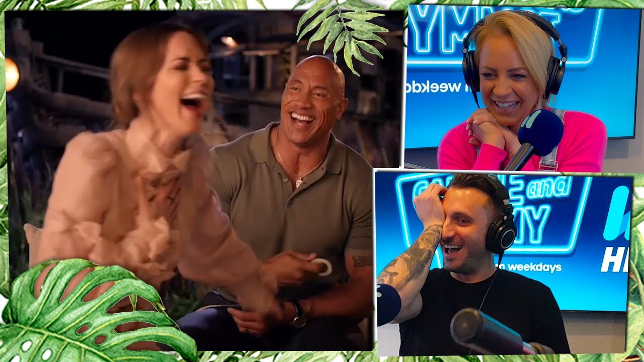 Dwayne 'The Rock' Johnson Makes Emily Blunt Walk Off Set | Carrie ...