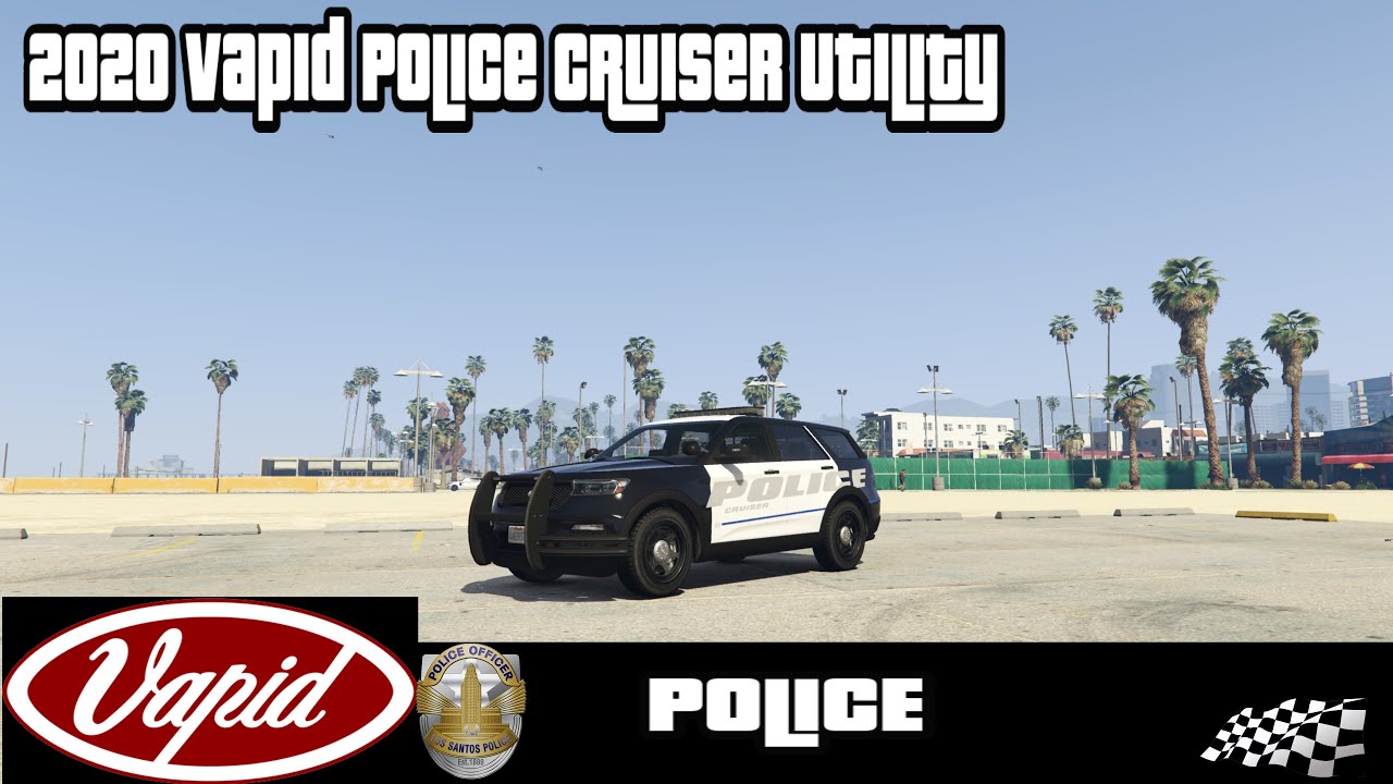 GTA V 2020 Vapid Police Cruiser Utility Showcase - YouTube