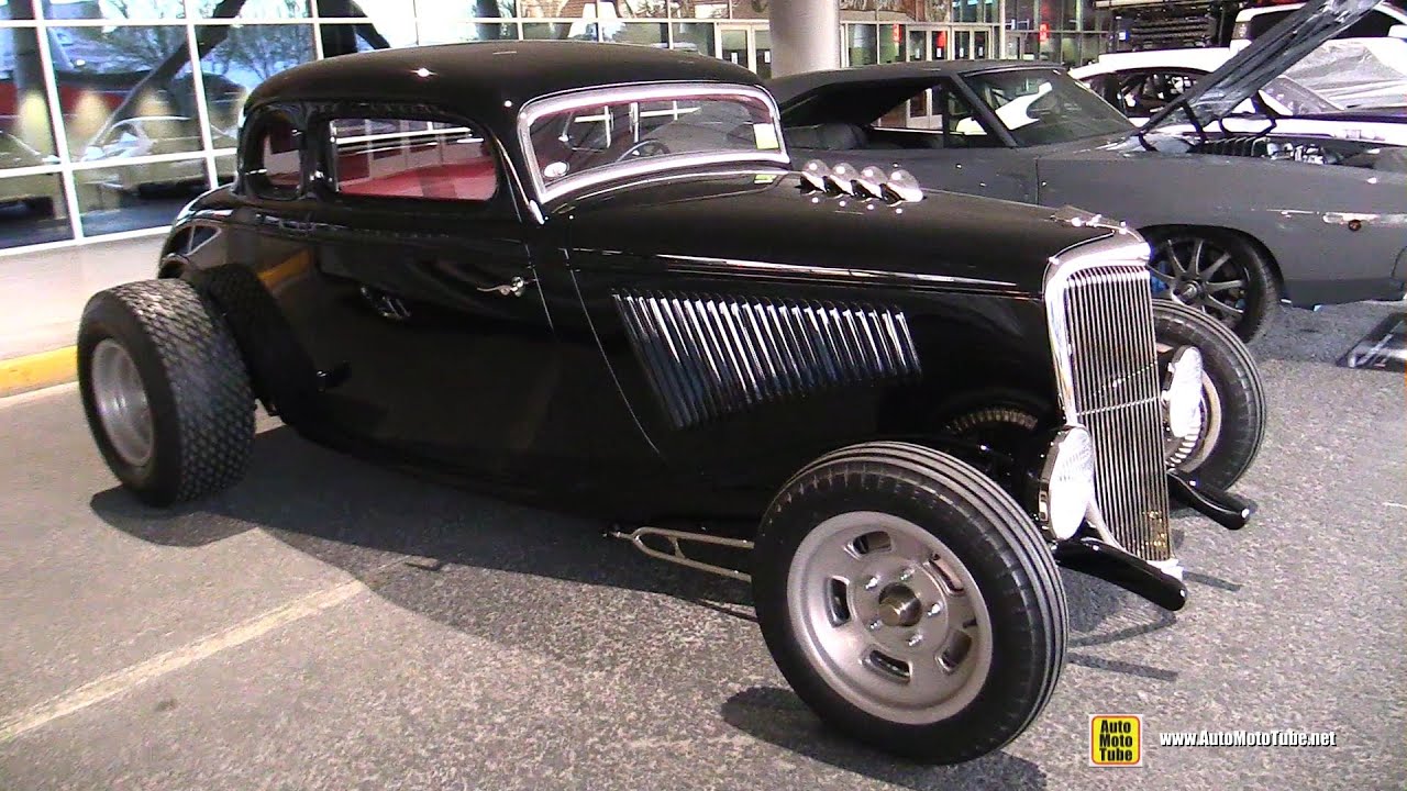 1934 Ford 5-Window Coupe - What a Great Hot Rod! - YouTube