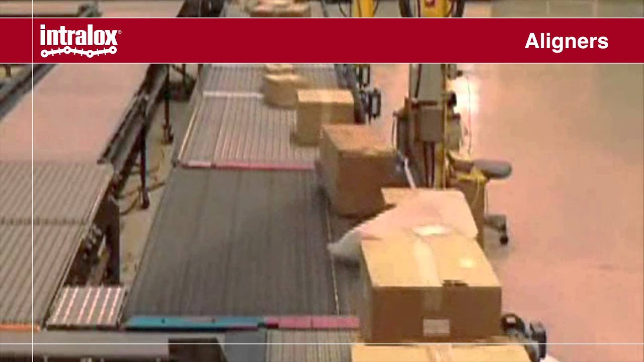 Intralox ARB Alignment Conveyors - YouTube