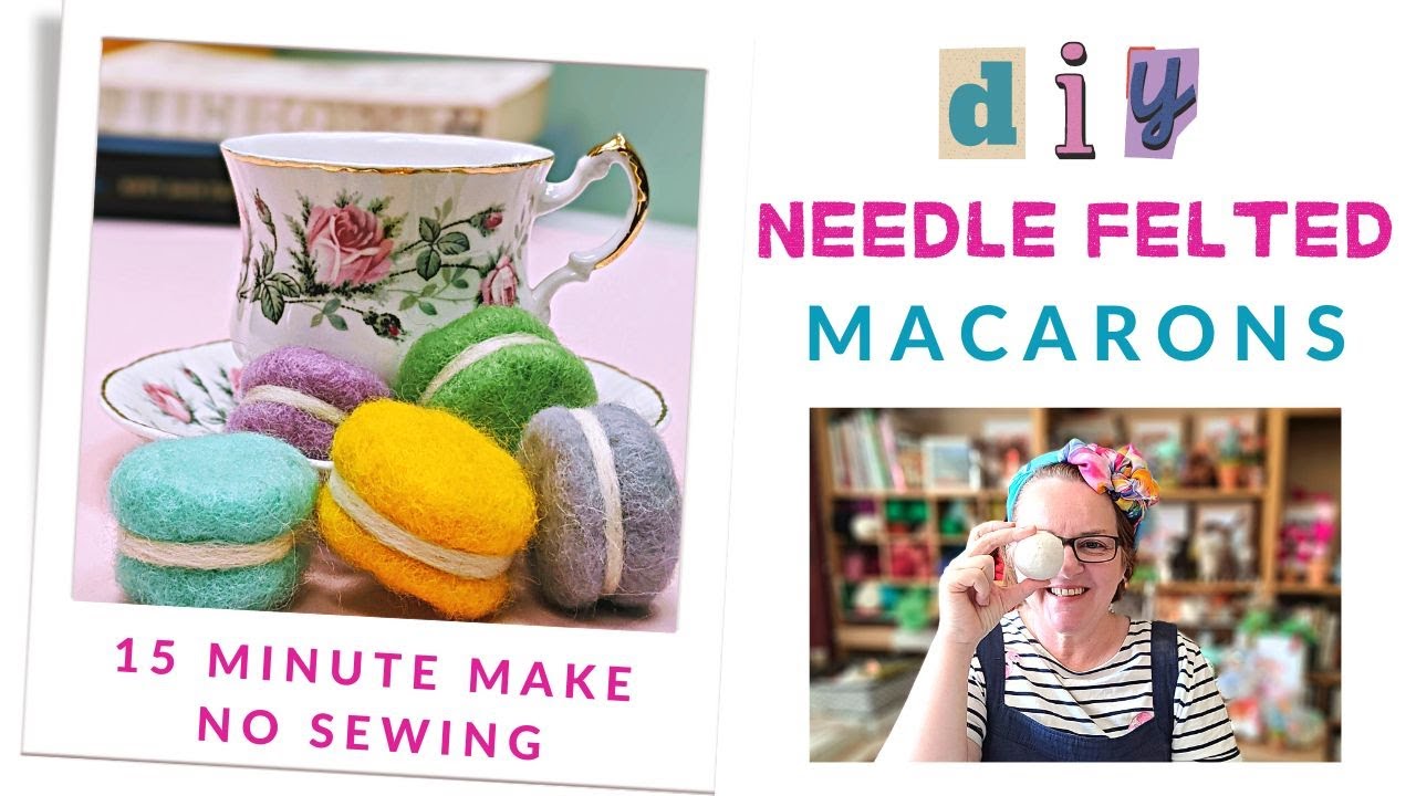 Needle Felting For Beginners - 15 Minute Make - YouTube