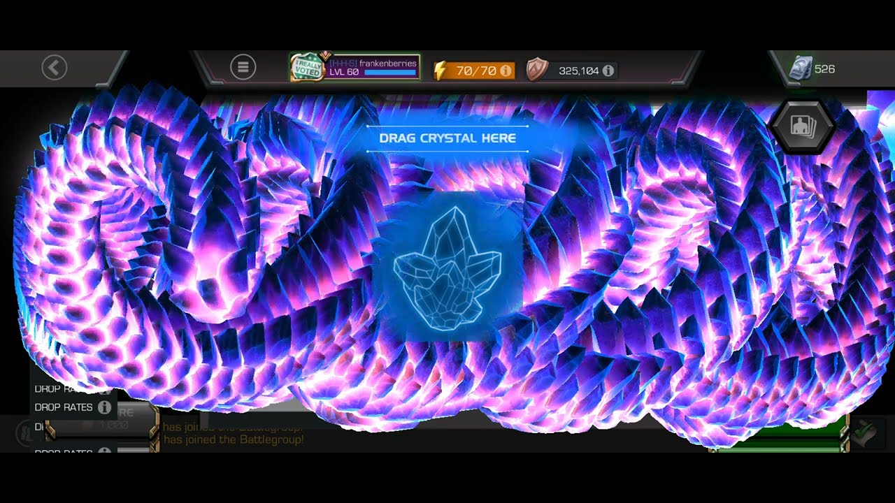 MCOC Alliance Crystal Glitch Art Show Marvel Contest of Champions - YouTube