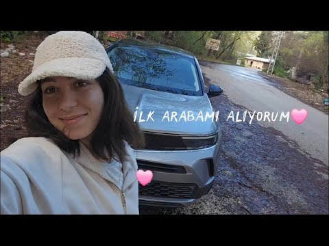 24 Yaşında İLK ARABAMI aldım 🩷🩷