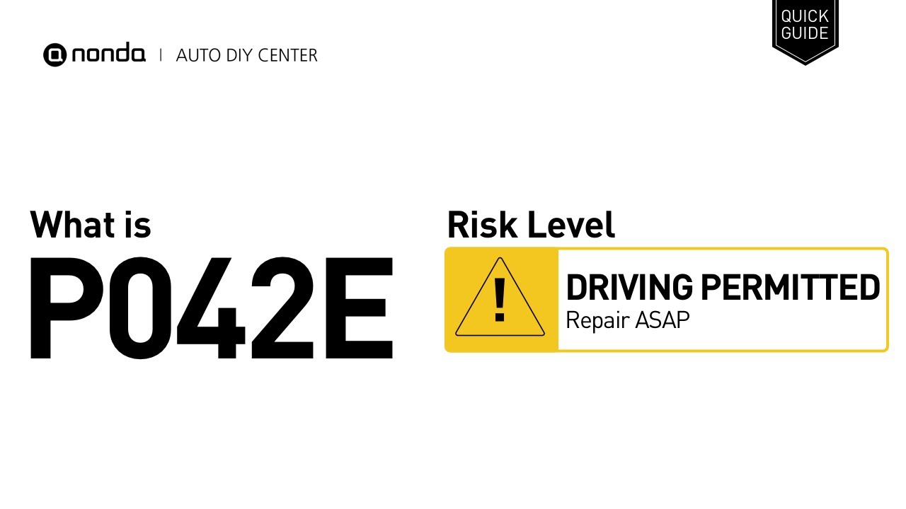 What is P042E Engine Code [Quick Guide] - YouTube