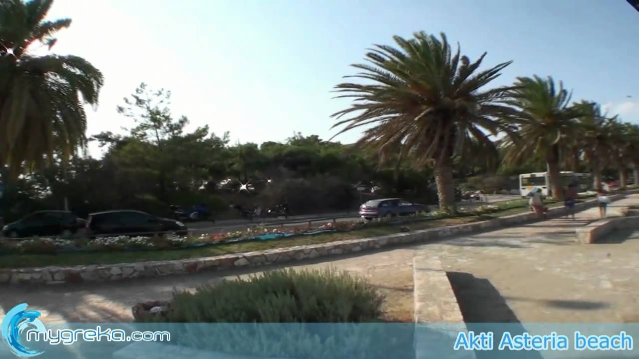 Akti Asteria beach Athens: Akti Asteria beach in Athens of Greece - YouTube