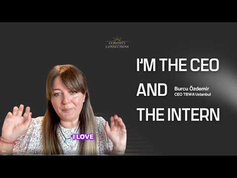 “I’m the CEO and the Intern.” | Burcu Özdemir