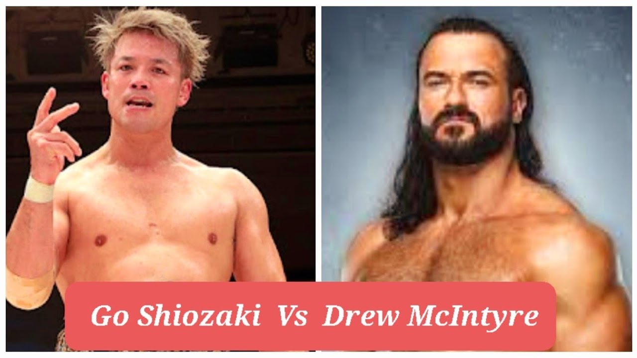 Drew McIntyre (WWE) vs Go Shiozaki (Noah) - Irish Whip Wrestling. #wwe ...