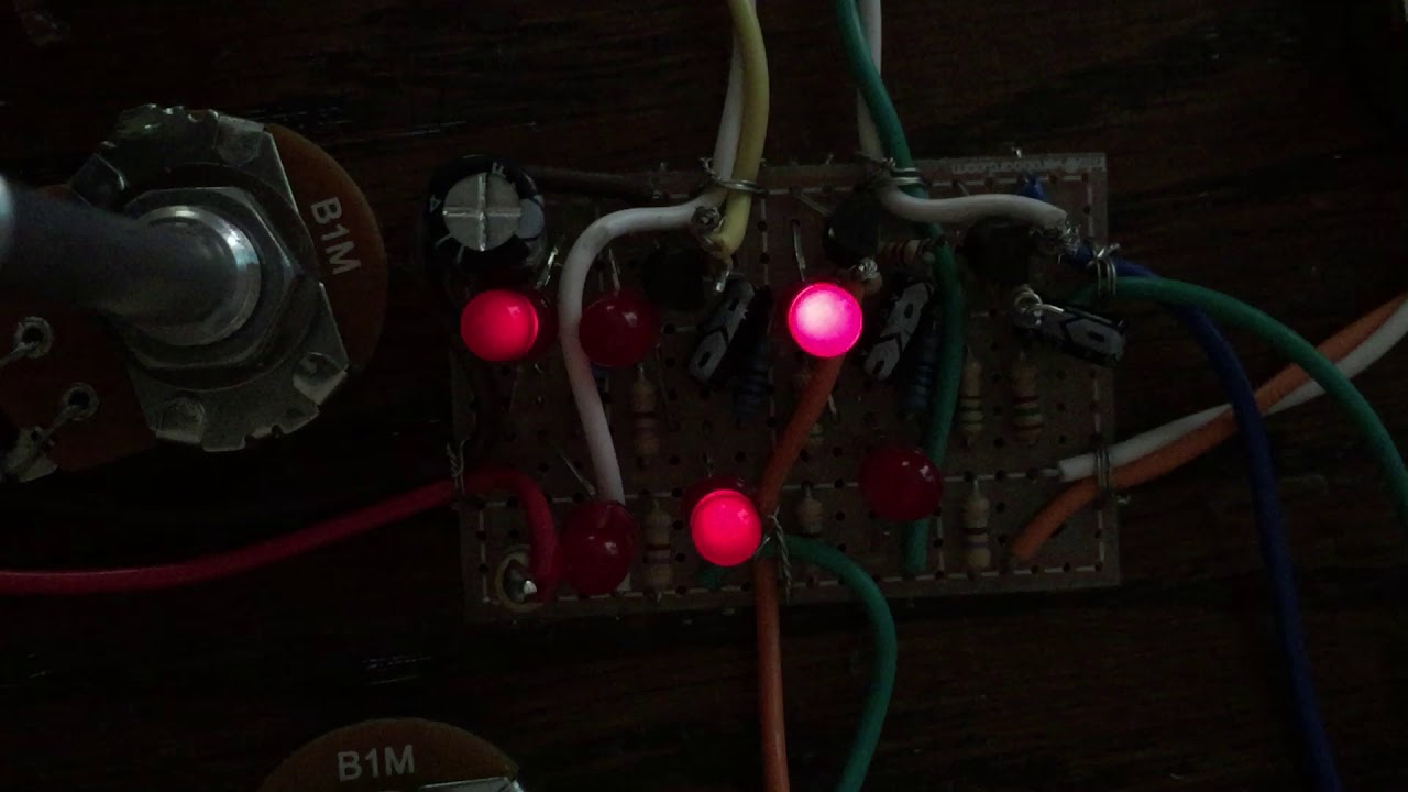 AC LED Amplifier 1 - YouTube