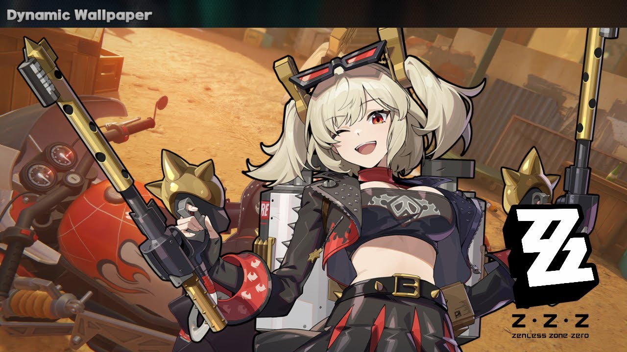 ZZZ - Dynamic Wallpaper: Burnice White - YouTube