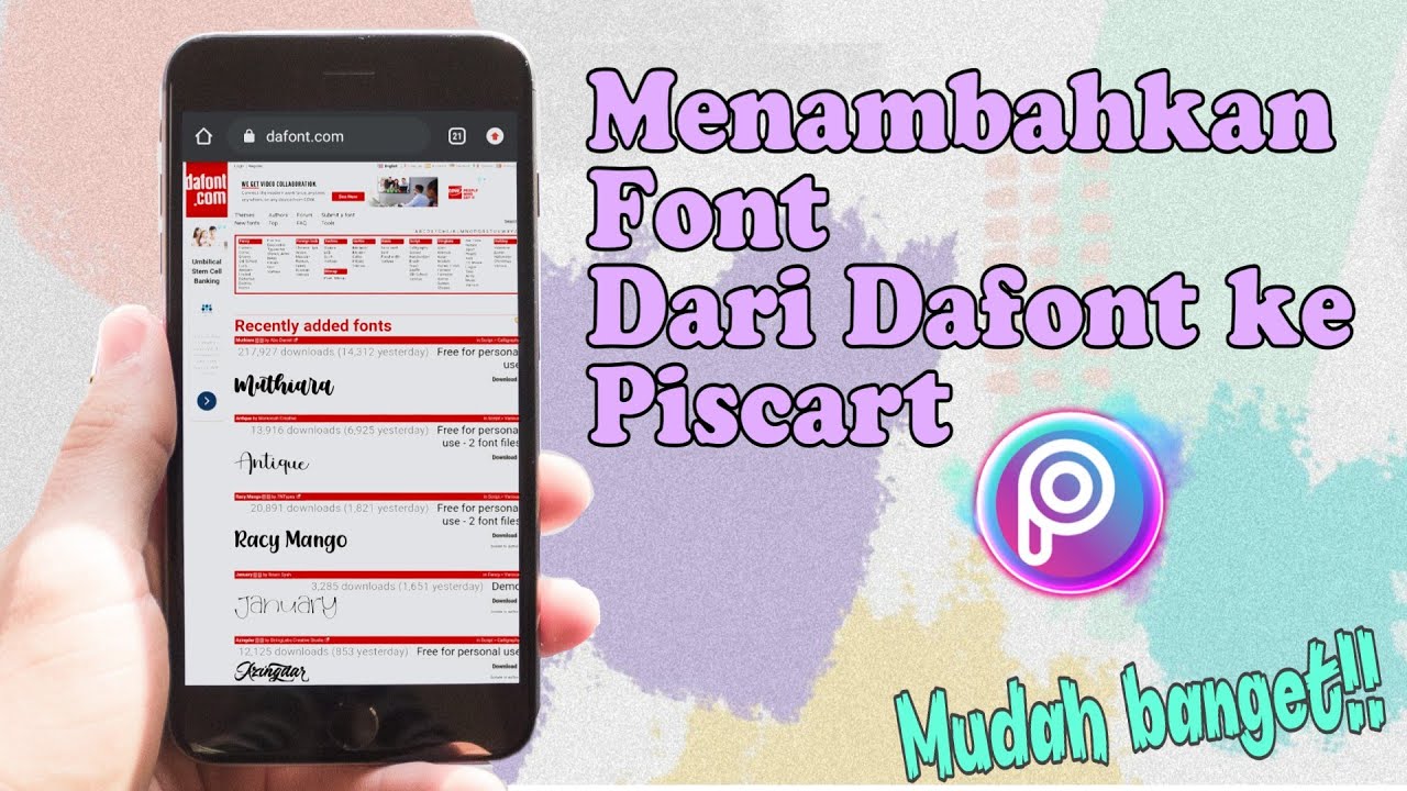 MUDAH BANGET! Begini Caranya Menambahkan Font dari Dafont ke Aplikasi ...