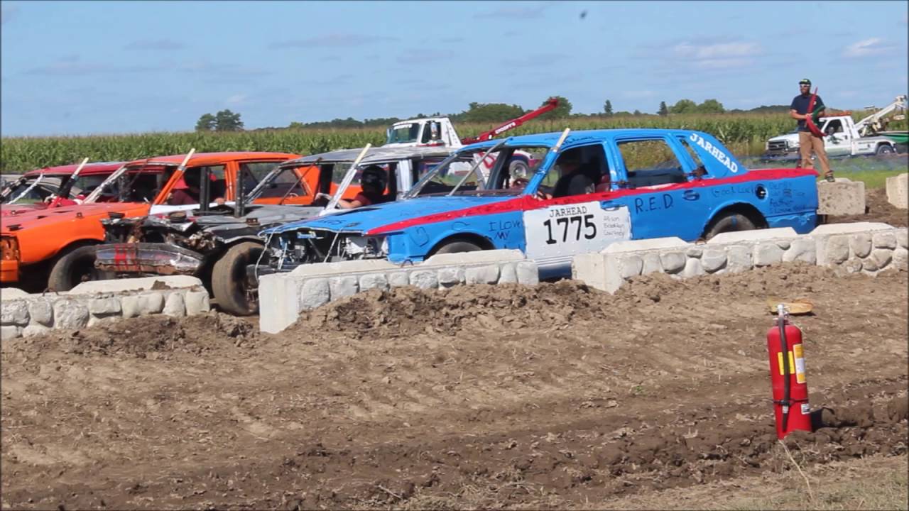 Shepherd, Mi TNT Demolition Derby 2016 Party in the Park - YouTube