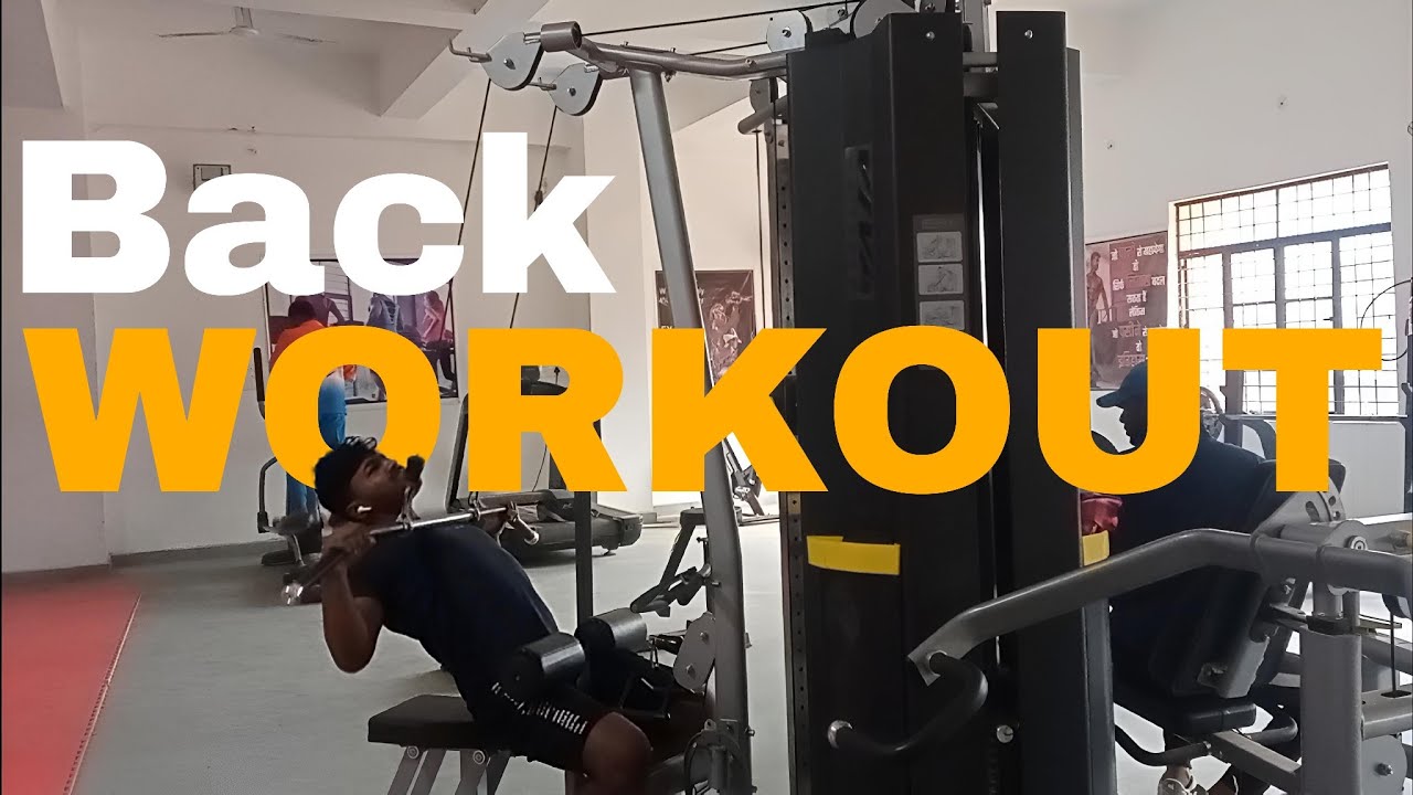 Let's Go To GYM || Intense BACK Workout 💪 - YouTube