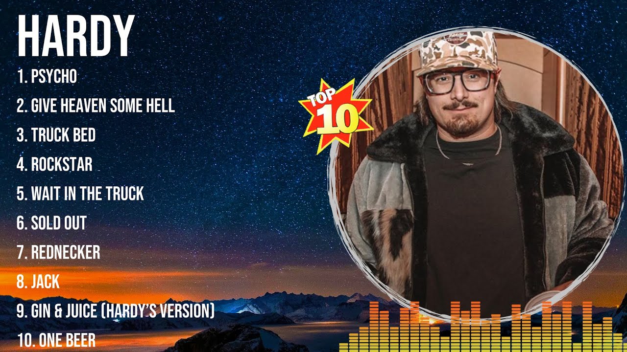 Hardy Greatest Hits ~ Top 100 Artists To Listen in 2023 & 2024 - YouTube