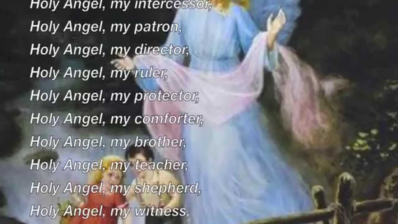 LITANY OF THE HOLY ANGEL GUARDIAN - YouTube