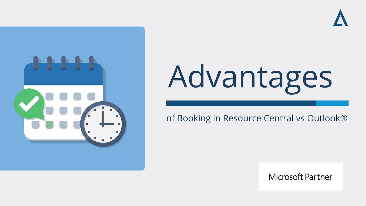 Advantages of booking in Resource Central vs Outlook® - YouTube