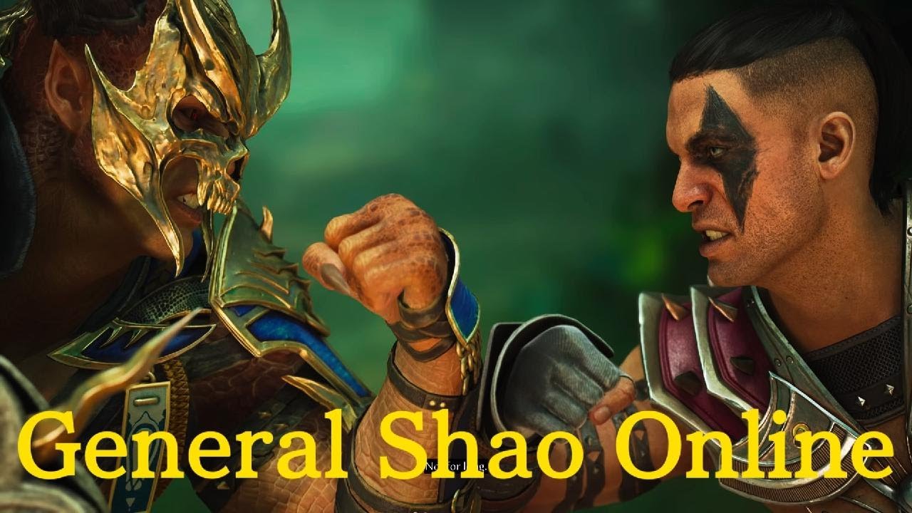 Mortal Kombat 1 General Shao Online Match - YouTube