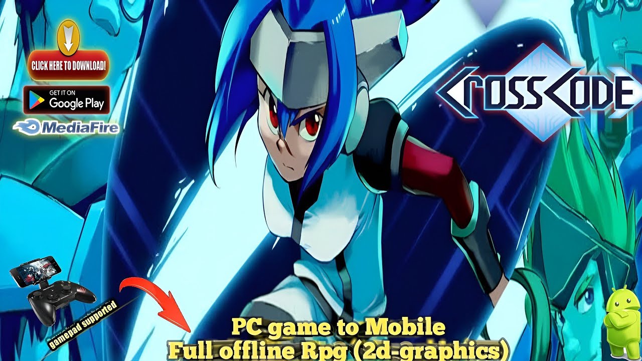 CrossCode (mod) apk delux | open world | full offline | Android GamePLAY - YouTube