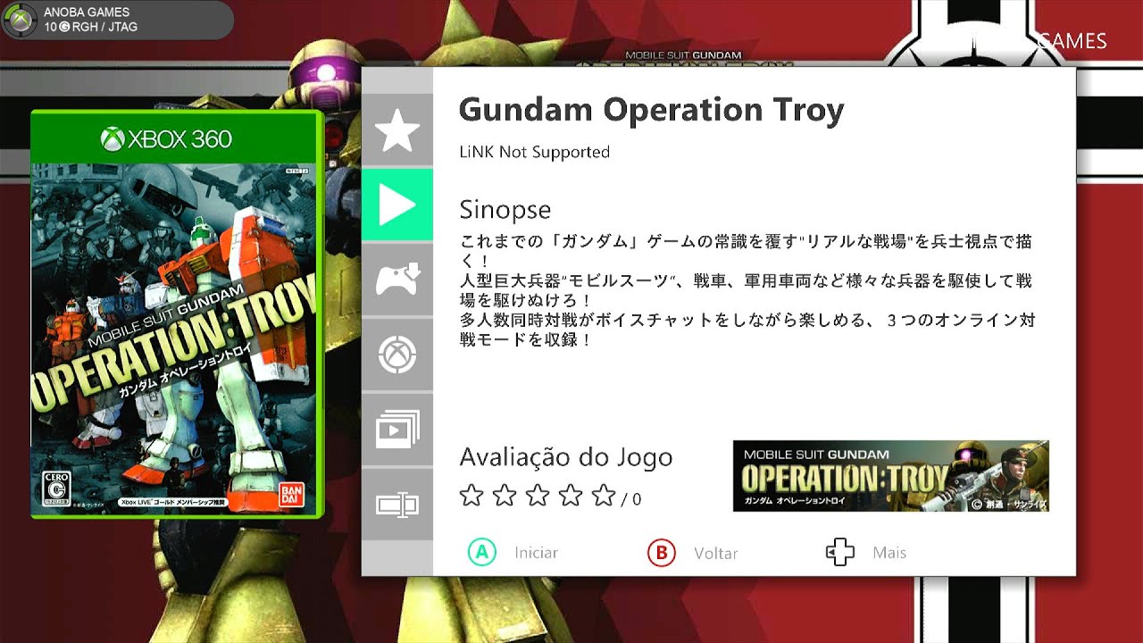 Mobile Suit Gundam: Operation: Troy (Xbox 360) - YouTube