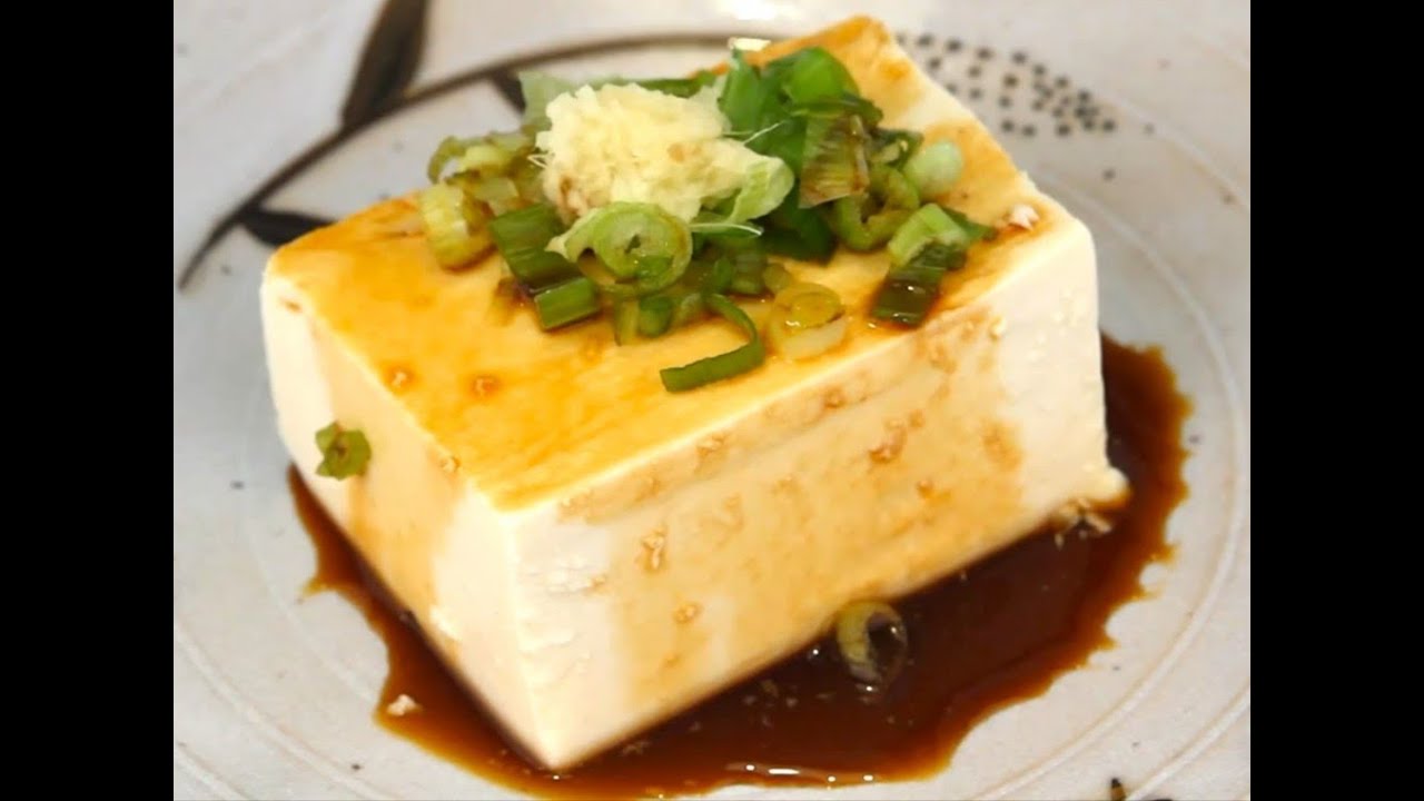 How To Make Hiyayakko Tofu - YouTube