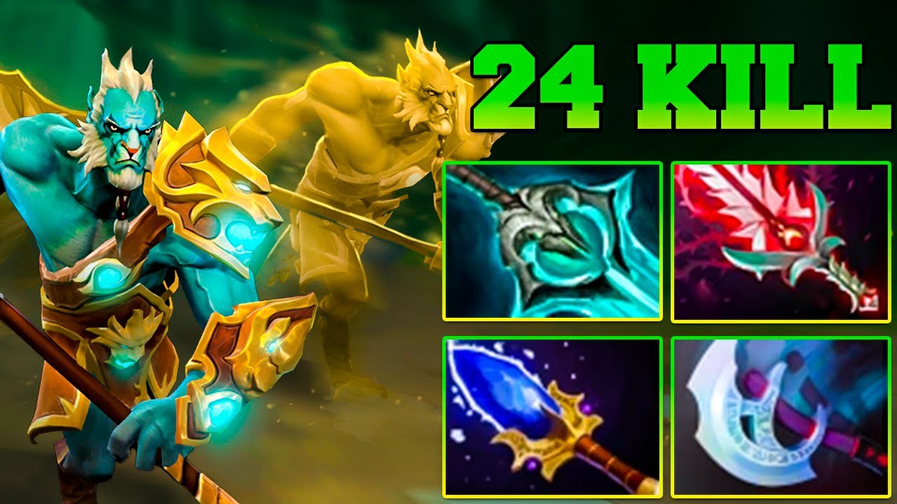 24 Kills Phantom Lancer !! Phantom Lancer Dota 2 Safelane Guide Pro ...
