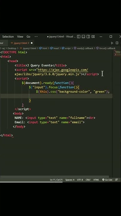 Jquery Event Input Type Text Text Type Input Jquery Shorts Youtube 