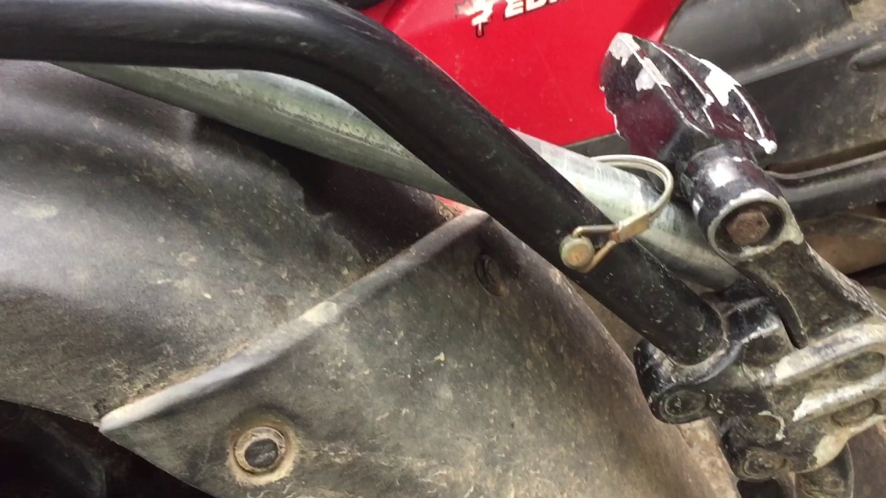 ATV Canoe rack made from an old Trampoline! - YouTube