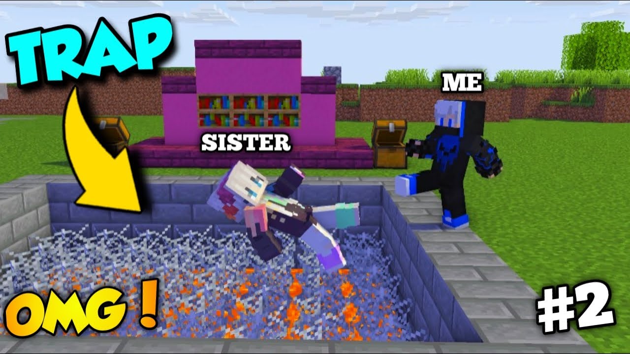 TROLLING My YOUNGER SISTER in Minecraft And BIG SURPRISE FOR HER 🤑 | #2 ...