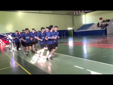 Futsal maç başında ısınma hareketleri