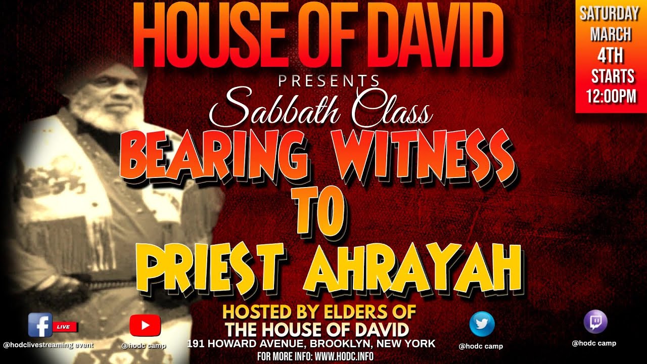 H.O.D.C. CAMP - HODC ELDERS - BEARING WITNESS TO HIGH PRIEST AHRAYAH ...