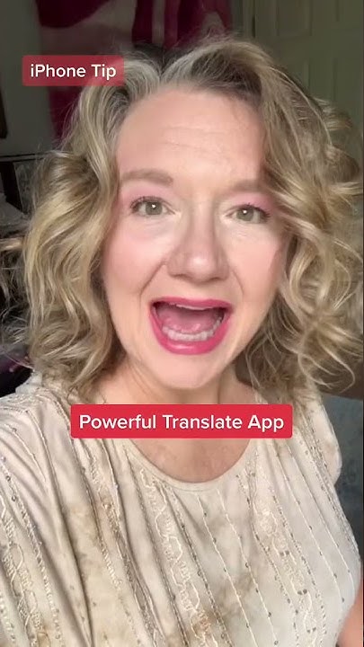 Powerful iPhone Language Translation App #shorts - YouTube