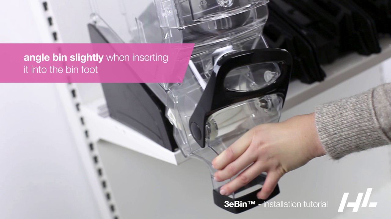 3eBin™ - Gravity bin installation tutorial - YouTube