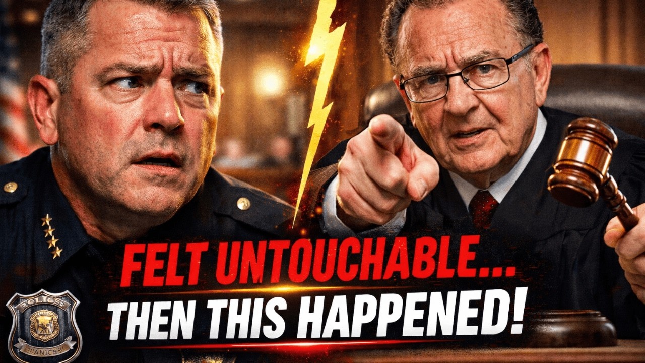 The Police Chief Felt Untouchable — Until the Judge Spoke - YouTube