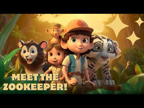 Meet the job: Zookeeper! | Educational Video for Kids| Jobs and ...