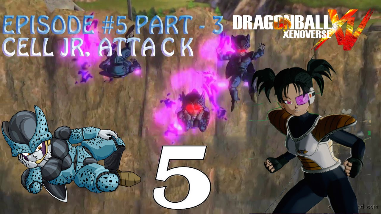 DragonBall Xenoverse Let's Play - Ep #5 Part-3 | "Cell Jr.'s Attack ...
