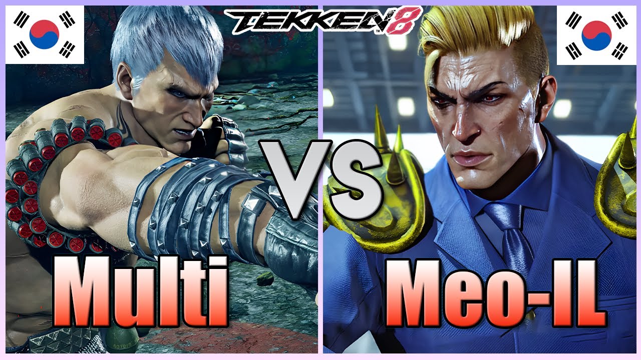 Tekken 8 (New patch 1.05) Multi (Bryan) Vs Meo-IL (Rank #1 Victor ...