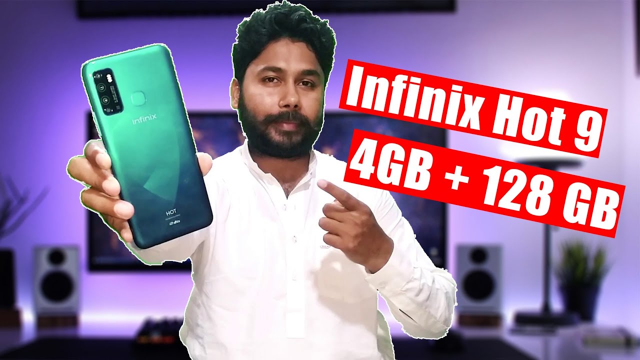 infinix hot 9 unboxing & review | ocean wave color | Pakistan - YouTube