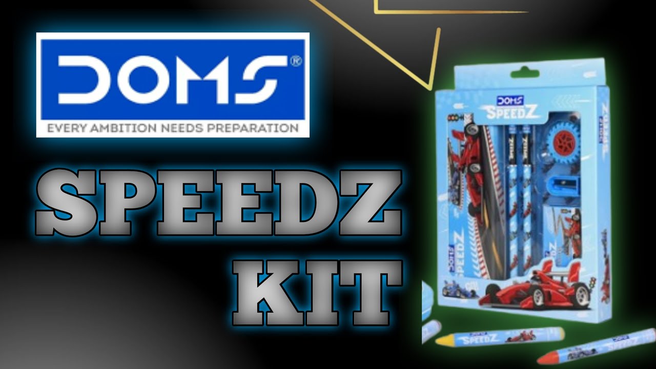 Doms Speedz Kit || Unboxing & Review - YouTube
