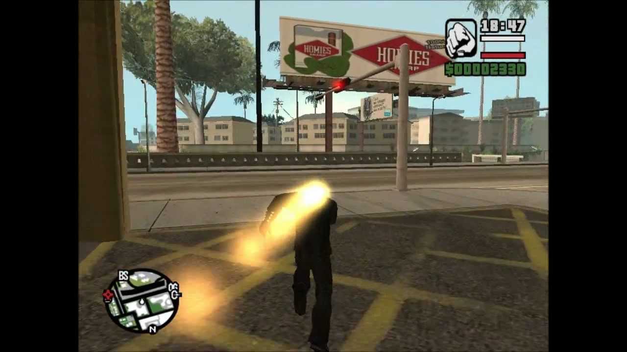 GTA SA ghost rider mod - YouTube
