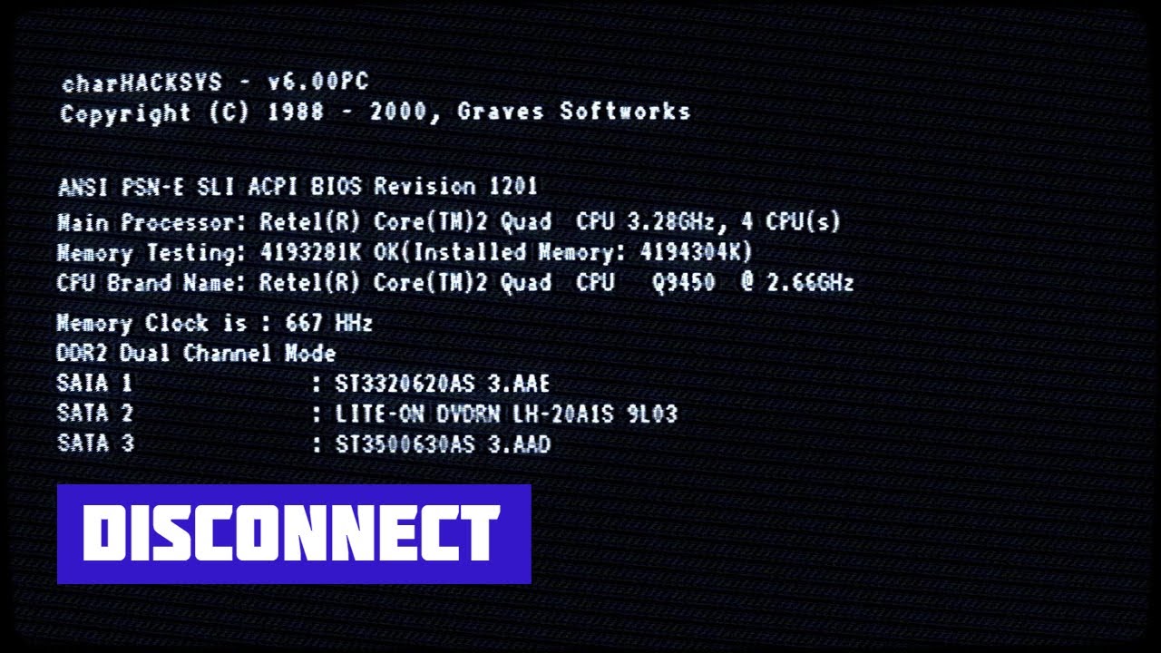 DISCONNECT | Command-Line Espionage - YouTube