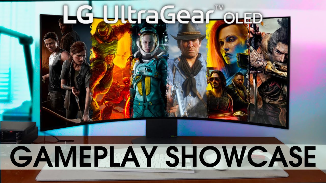 LG GX9 GAMEPLAY SHOWCASE | THE BEAUTY OF THE LG 5K2K 45GX950A ULTRAWIDE ...