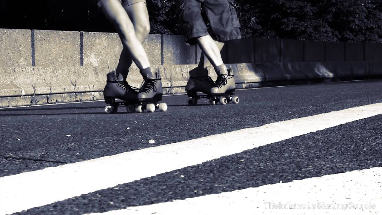 no-repetition-routine 3: standing splits (roller skating, tutorial ...