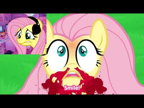 Fluttershy Reacts to Smile HD.