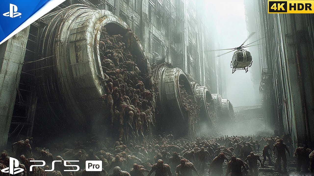 INSANE ZOMBIES STORM ATTACK FREEZING COLD (PS5 PRO)Immersive Realistic ...