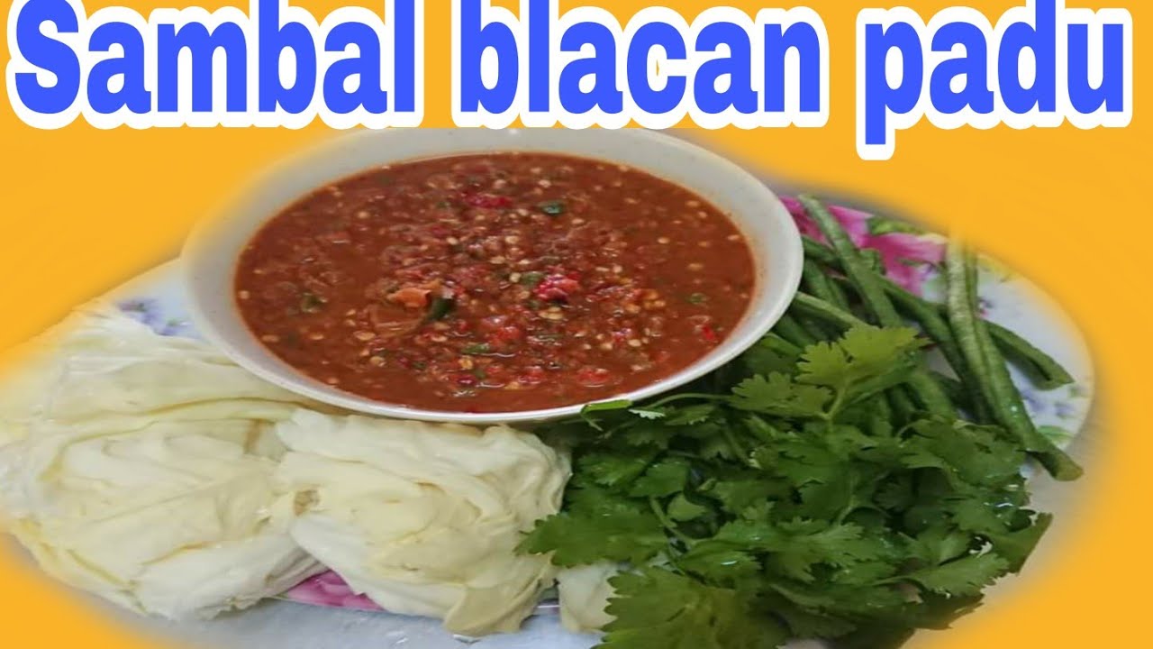 RAHASIA SAMBAL BLACAN PADU 【BY MIMI SYED】RESEPI SAMBAL BLACAN - YouTube