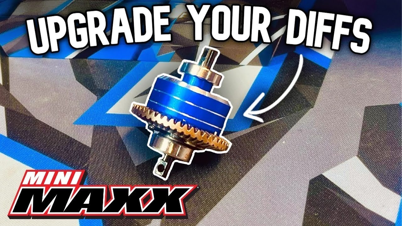 💥⚙️TRAXXAS MINI MAXX GETS UPGRADED #gpm #planetary gear DIFFS AND MORE ...