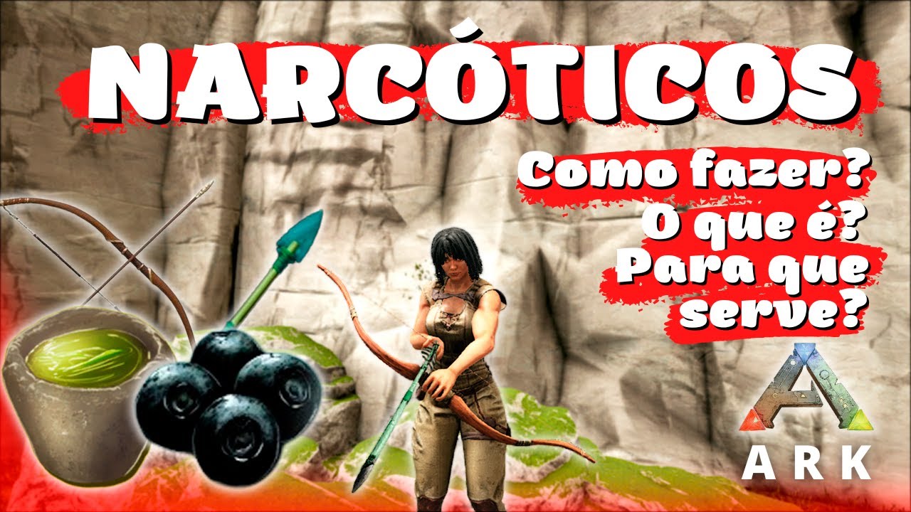 Como usar NARCOTICO no ARK SURVIVAL EVOLVED | Tutorial - YouTube