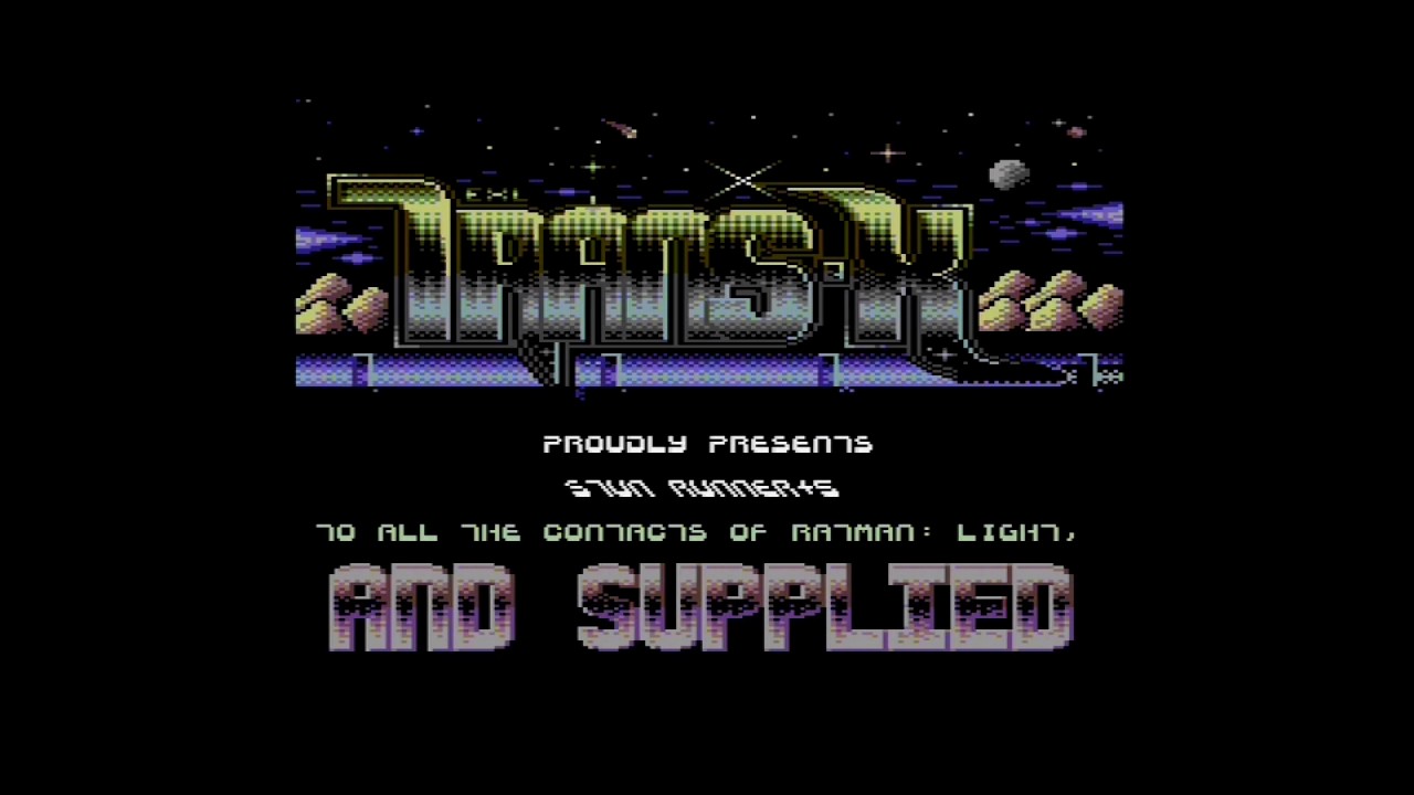 Trans-X intro - Stun Runner C64 - YouTube