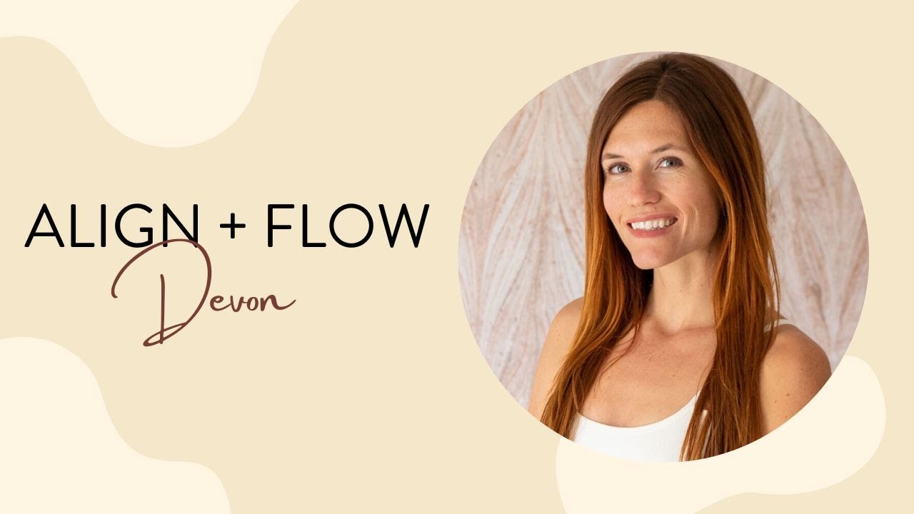 Align + Flow with Devon Barrow - Peak Posture Candlestick to Reverse Dancer - YouTube