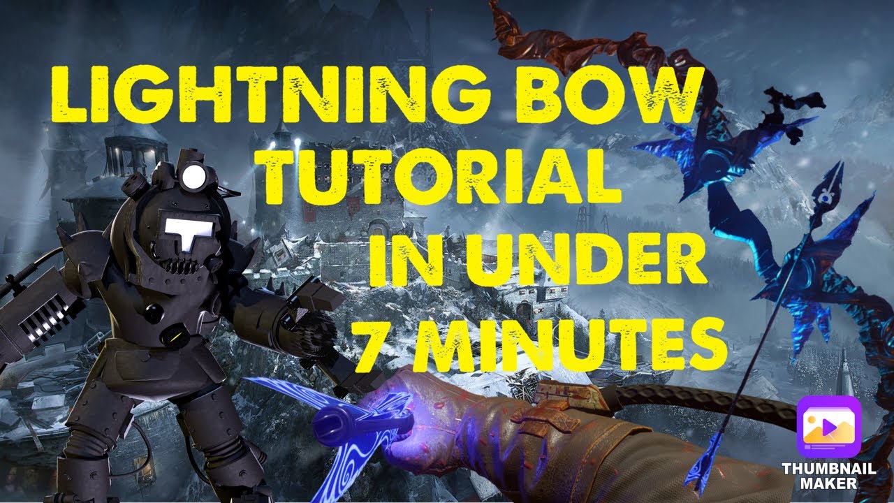 COMPLETE LIGHTNING BOW TUTORIAL IN UNDER 7 MINUTES - YouTube