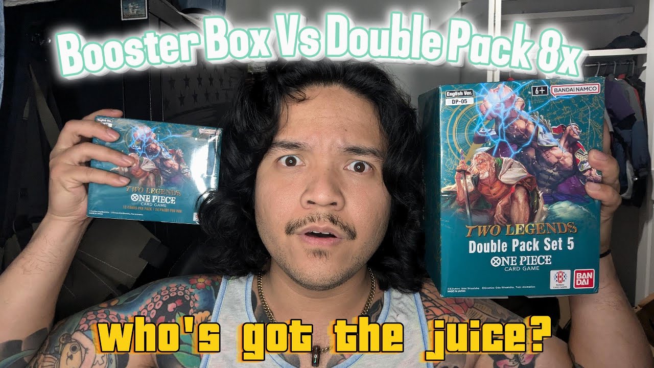 OP-8 Booster Box VS Double Pack 8x #onepiece #pokemon #onepiecetcg # ...